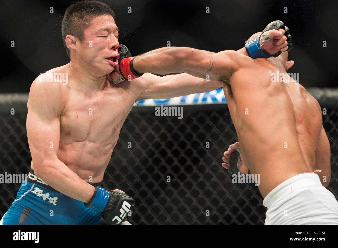 Montreal, Quebec, Canada. 25th Apr, 2015. DEMETRIOUS ''Mighty Mouse ...