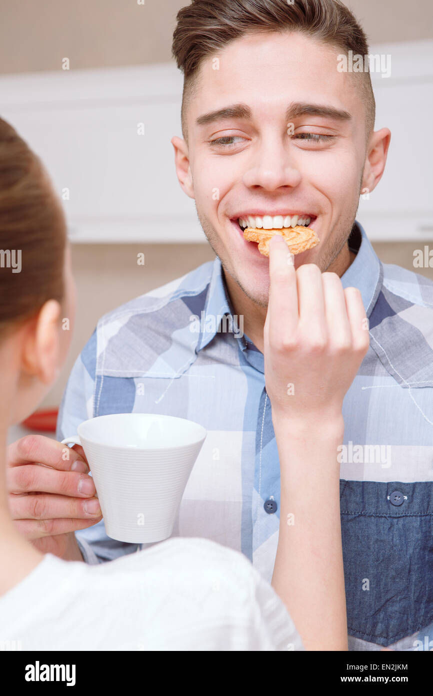 Woman fed up family hi-res stock photography and images - Alamy