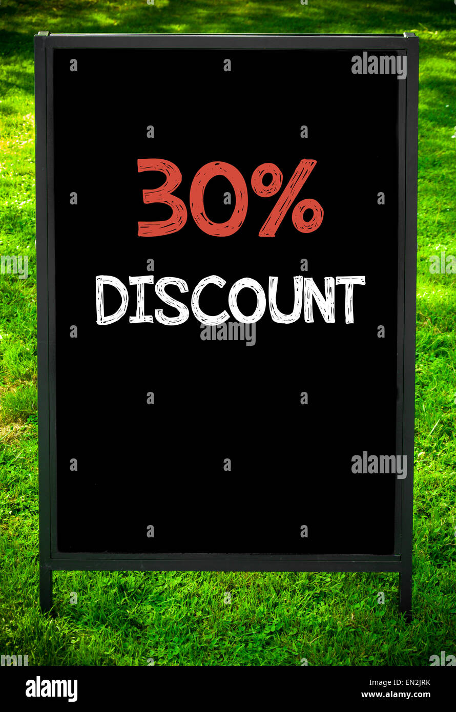 Isolated banner advertisement of 30 percent hi-res stock photography ...