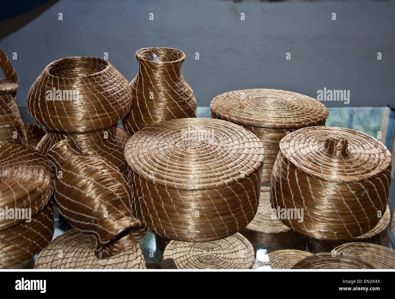 Hand Woven Baskets High Resolution Stock Photography and Images - Alamy