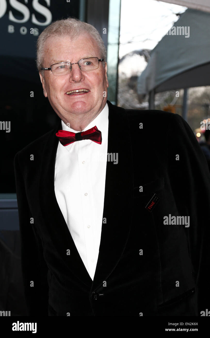 Sony Corporation executive Howard Stringer attends the 2015 Time 100 ...