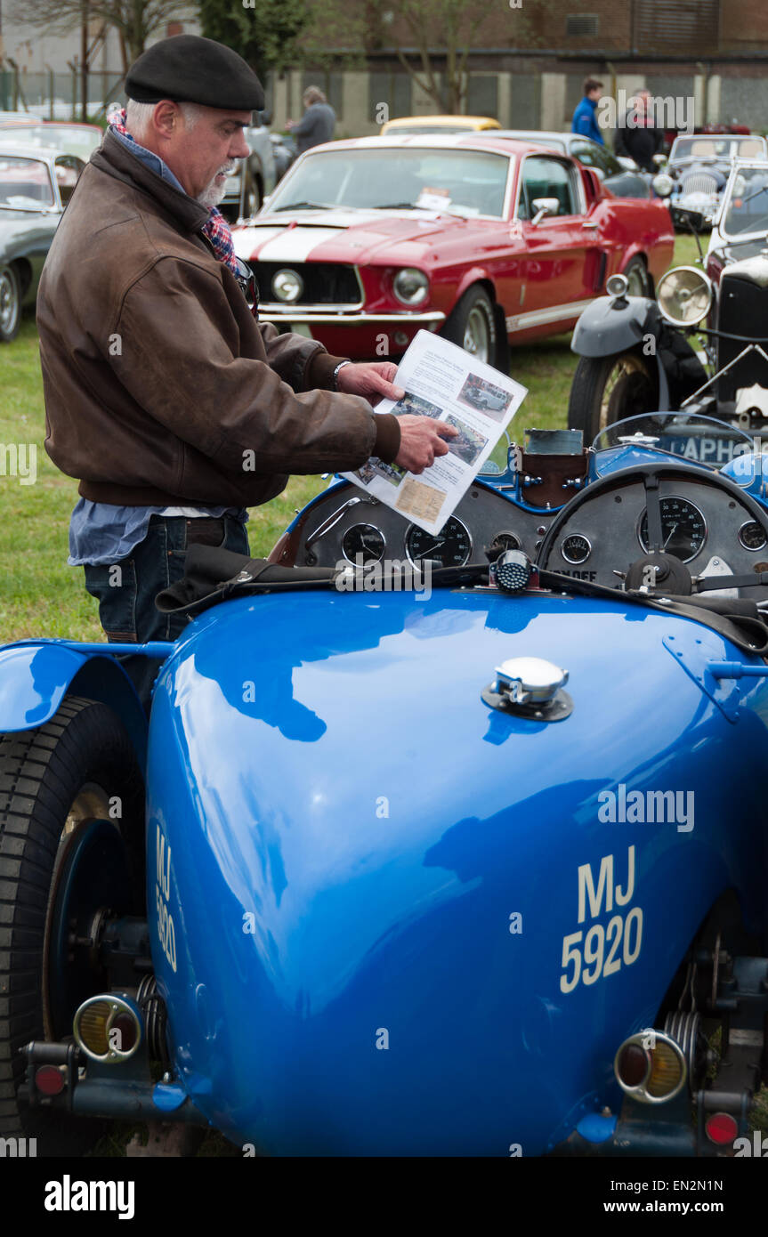 496 Riley Falcon Special (1935) vintage sport car at the 5th Sunday ...
