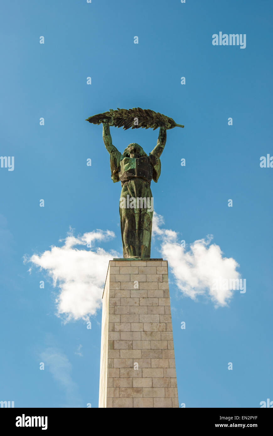 Libert Statue on Gellert Hill Stock Photo - Alamy