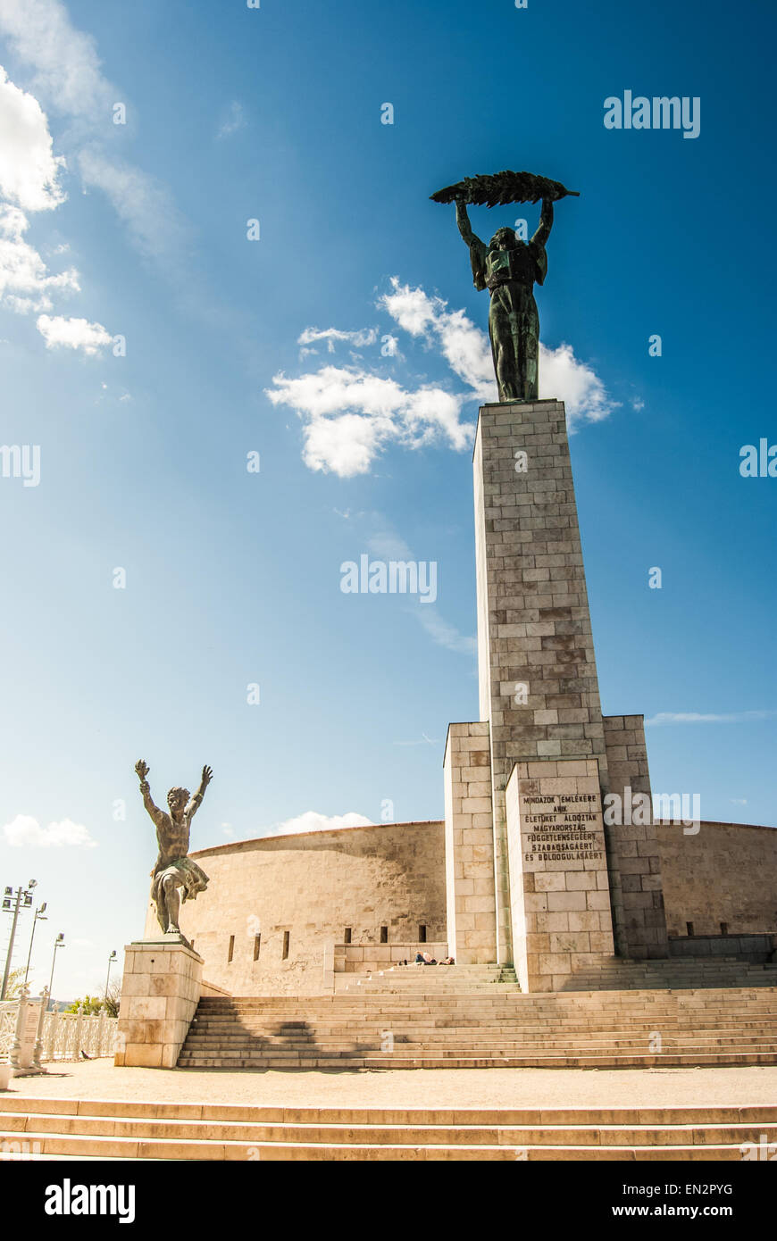 Libert Statue on Gellert Hill Stock Photo - Alamy