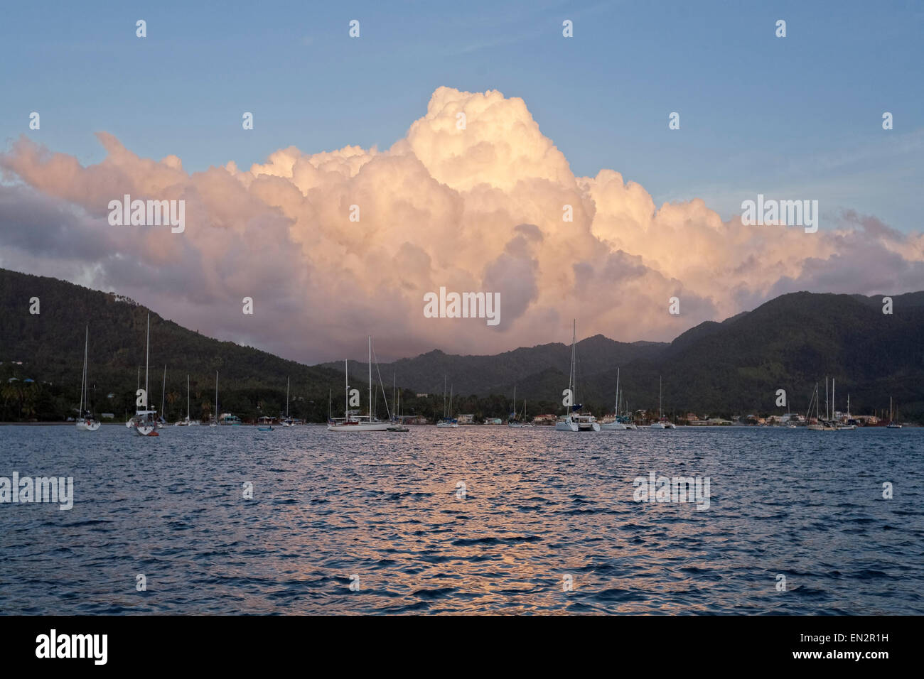 Anchorage, Portsmouth, Dominica Stock Photo - Alamy