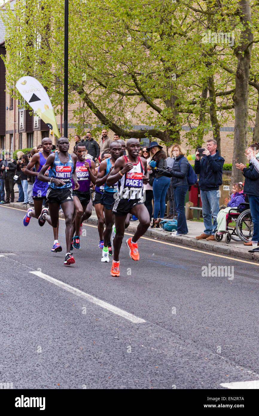 Runners london marathon record hi-res stock photography and images - Alamy