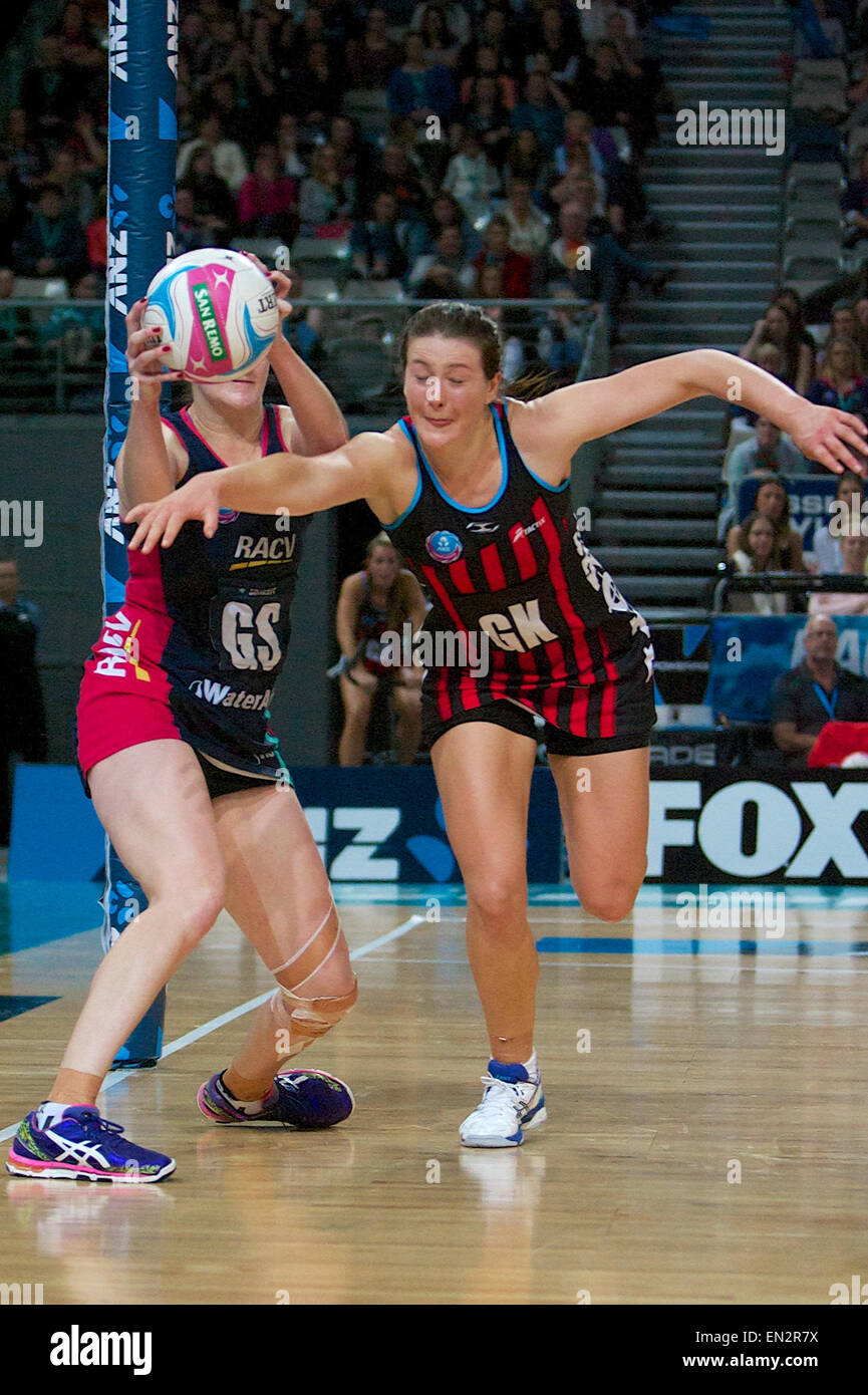 Melbourne, Victoria, Australia. 26th Apr, 2015. JESS MOULDS of the ...
