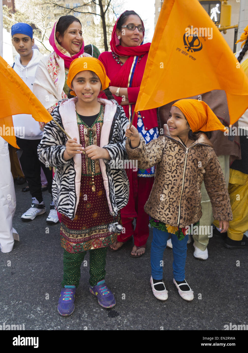 Annual Sikh Day Parade and festival on Madison Avenue in New York City, 2015 Stock Photo - Alamy