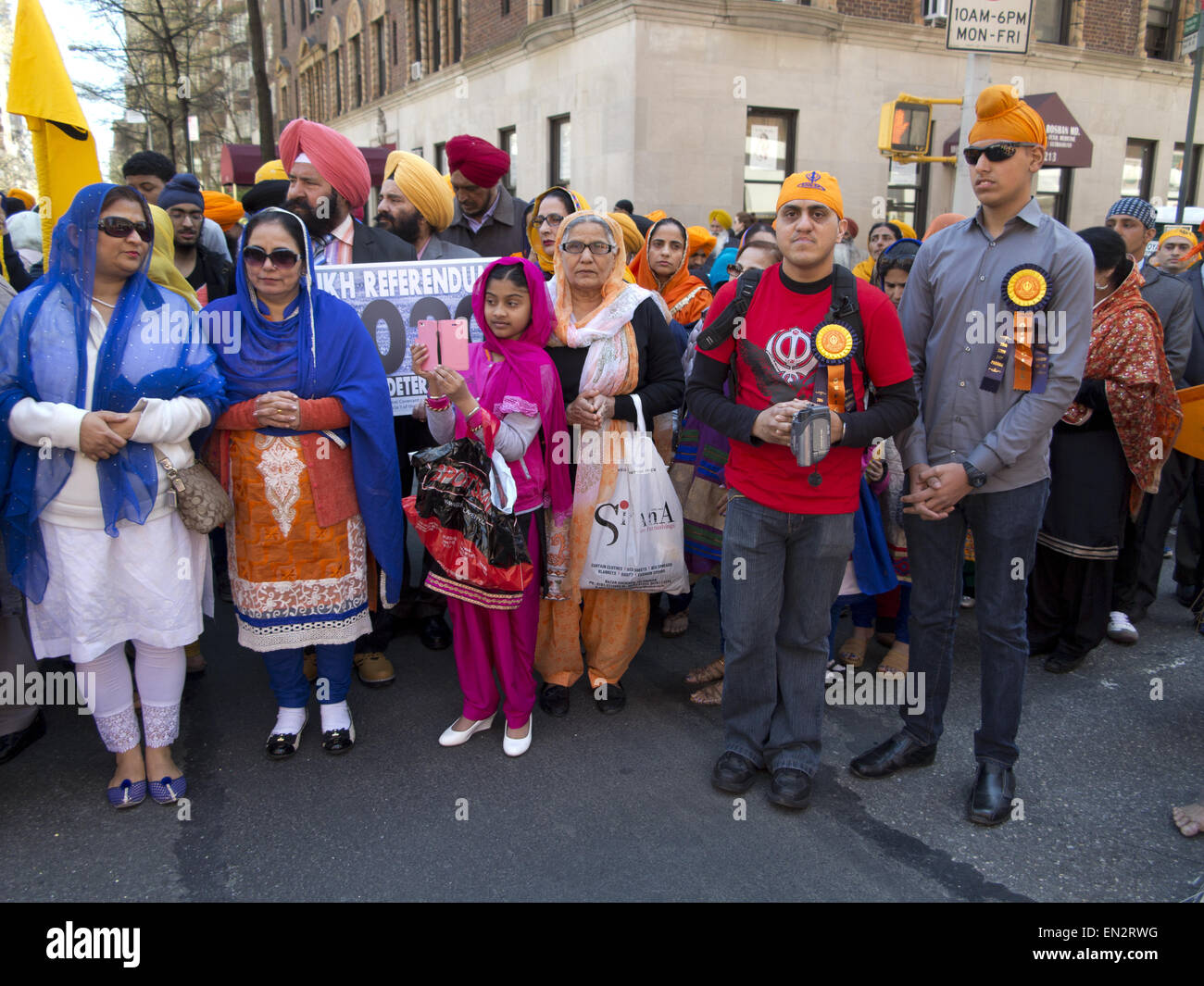 Annual Sikh Day Parade and festival on Madison Avenue in New York City, 2015 Stock Photo - Alamy