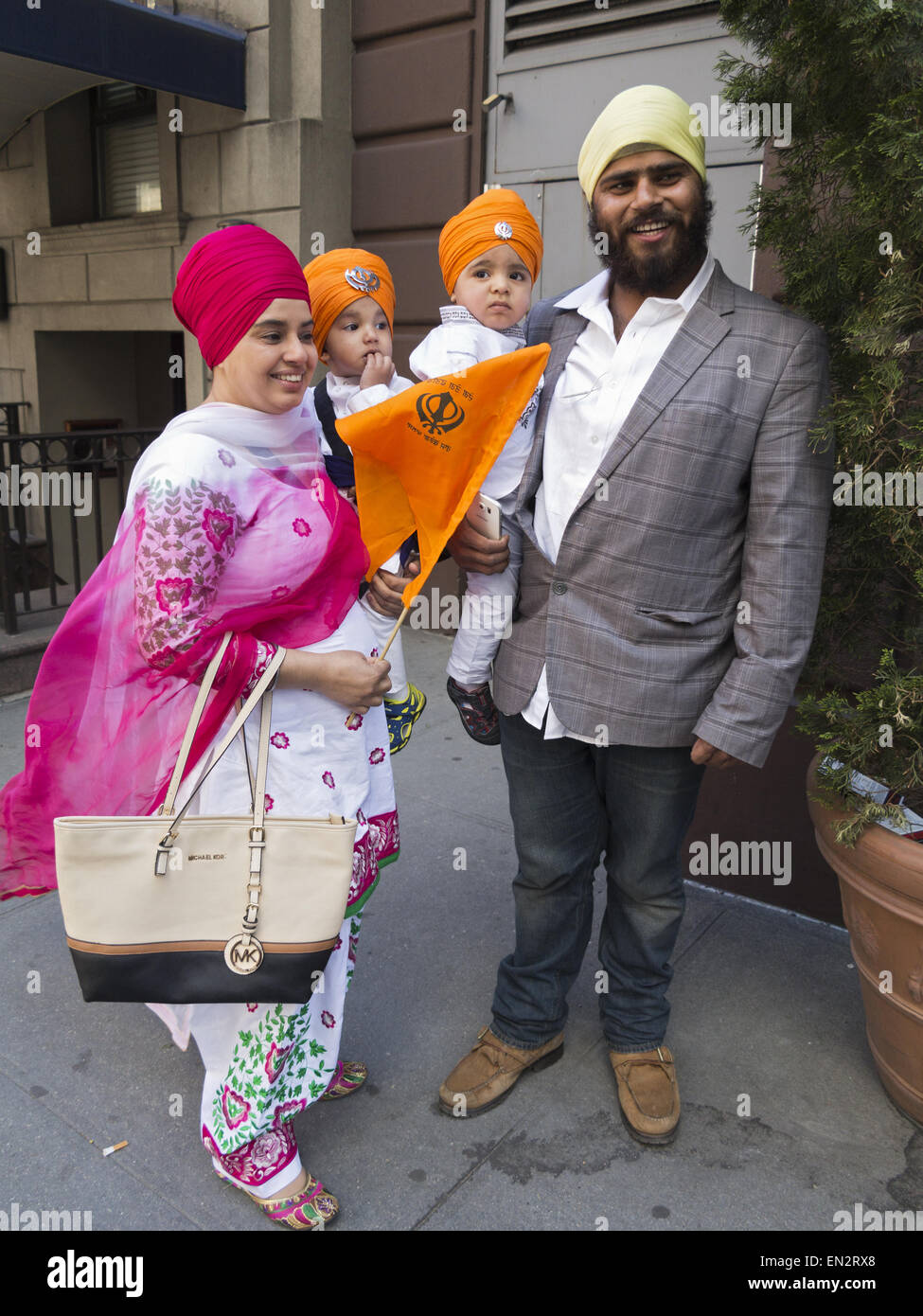 Annual Sikh Day Parade and festival on Madison Avenue in New York City, 2015 Stock Photo - Alamy