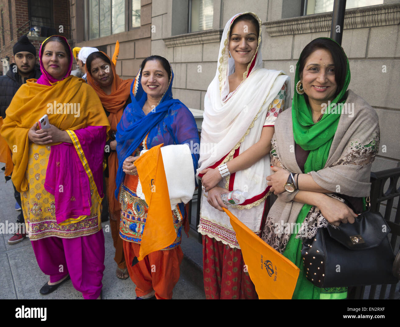 Annual Sikh Day Parade and festival on Madison Avenue in New York City ...
