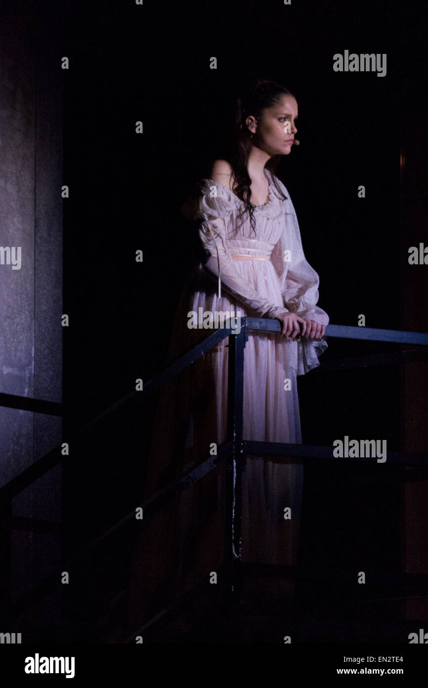 Turin, Italy. 26th Apr, 2015. Giulia Luzi in the role of Juliet. Credit ...
