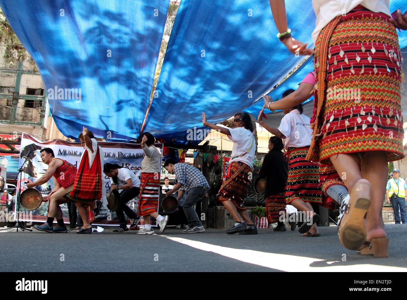 Tribal leaders performed the “Pattong dance” (unity dance) during the ...
