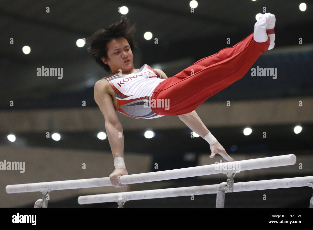 st Yoyogi Gymnasium, Tokyo, Japan. 26th Apr, 2015. Yusuke Tanaka, APRIL ...