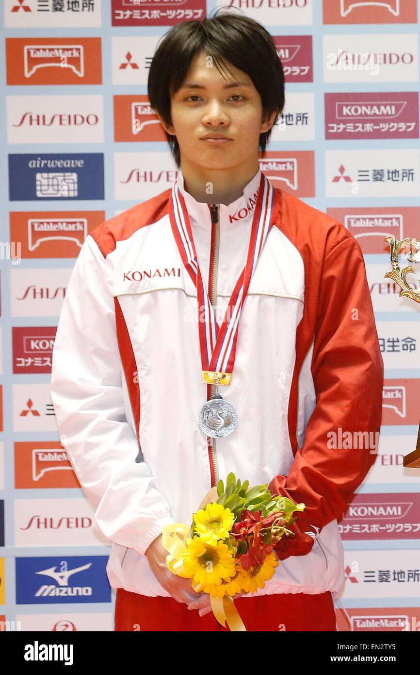 st Yoyogi Gymnasium, Tokyo, Japan. 26th Apr, 2015. Yusuke Tanaka, APRIL ...