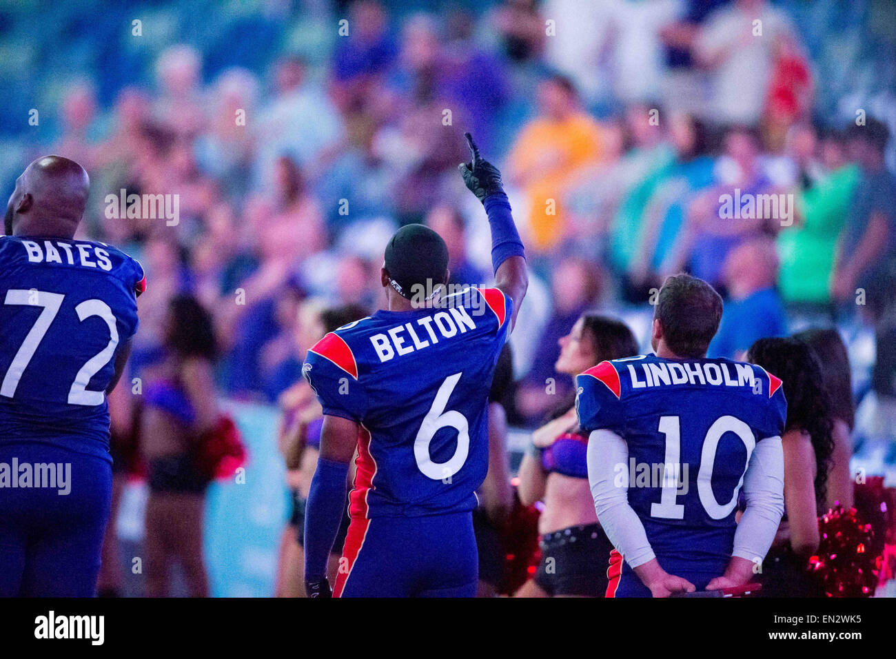New Orleans, LA, USA. 26th Apr, 2015. New Orleans VooDoo db Tracy ...