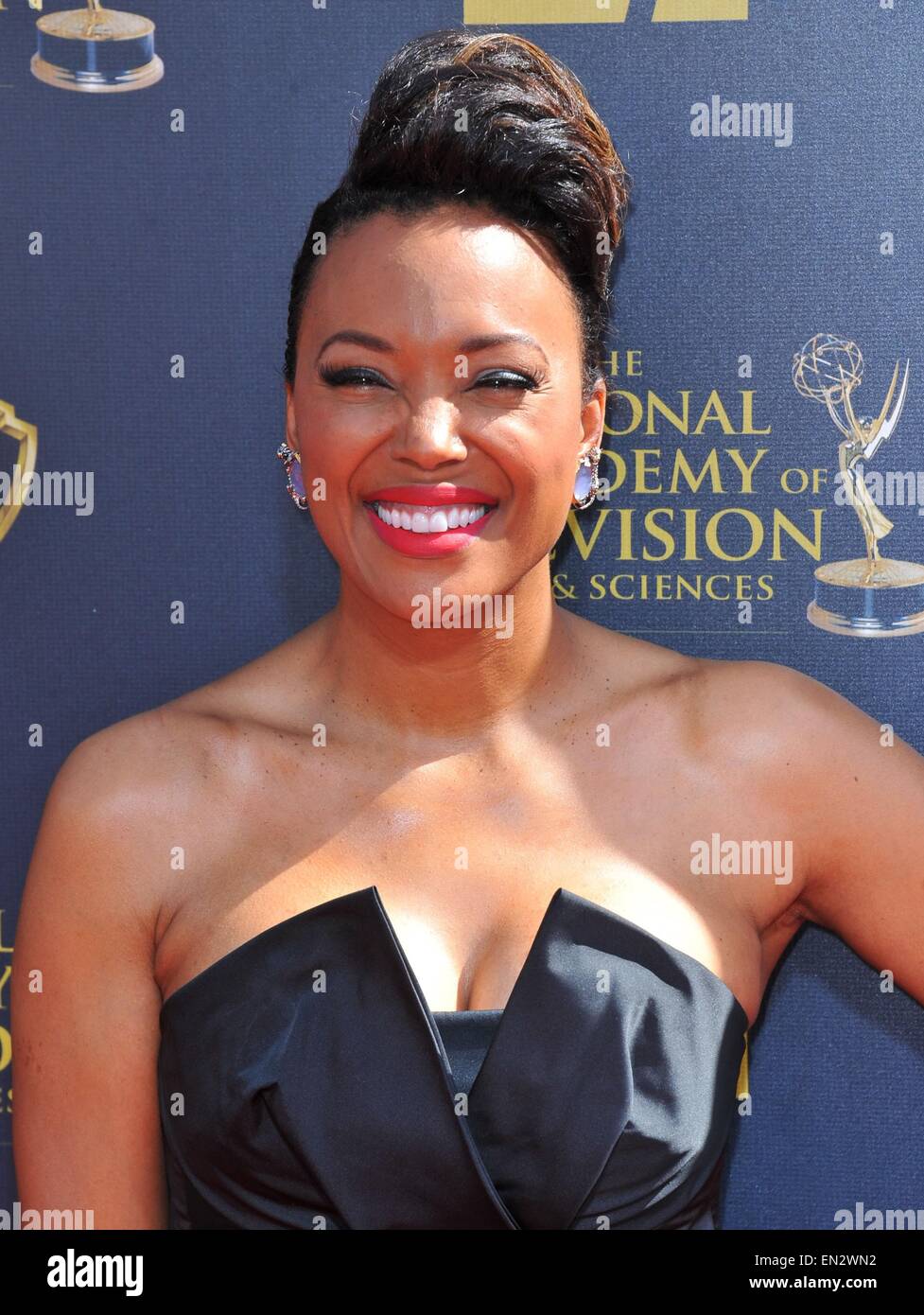 Burbank, CA. 26th Apr, 2015. Aisha Tyler at arrivals for The 42nd ...