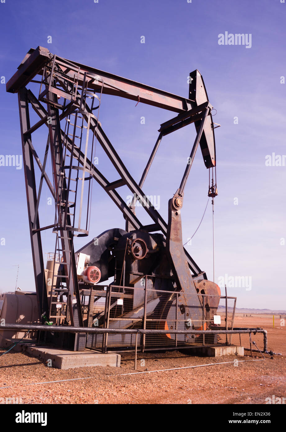 A device used for oil exploration in Texas Stock Photo - Alamy