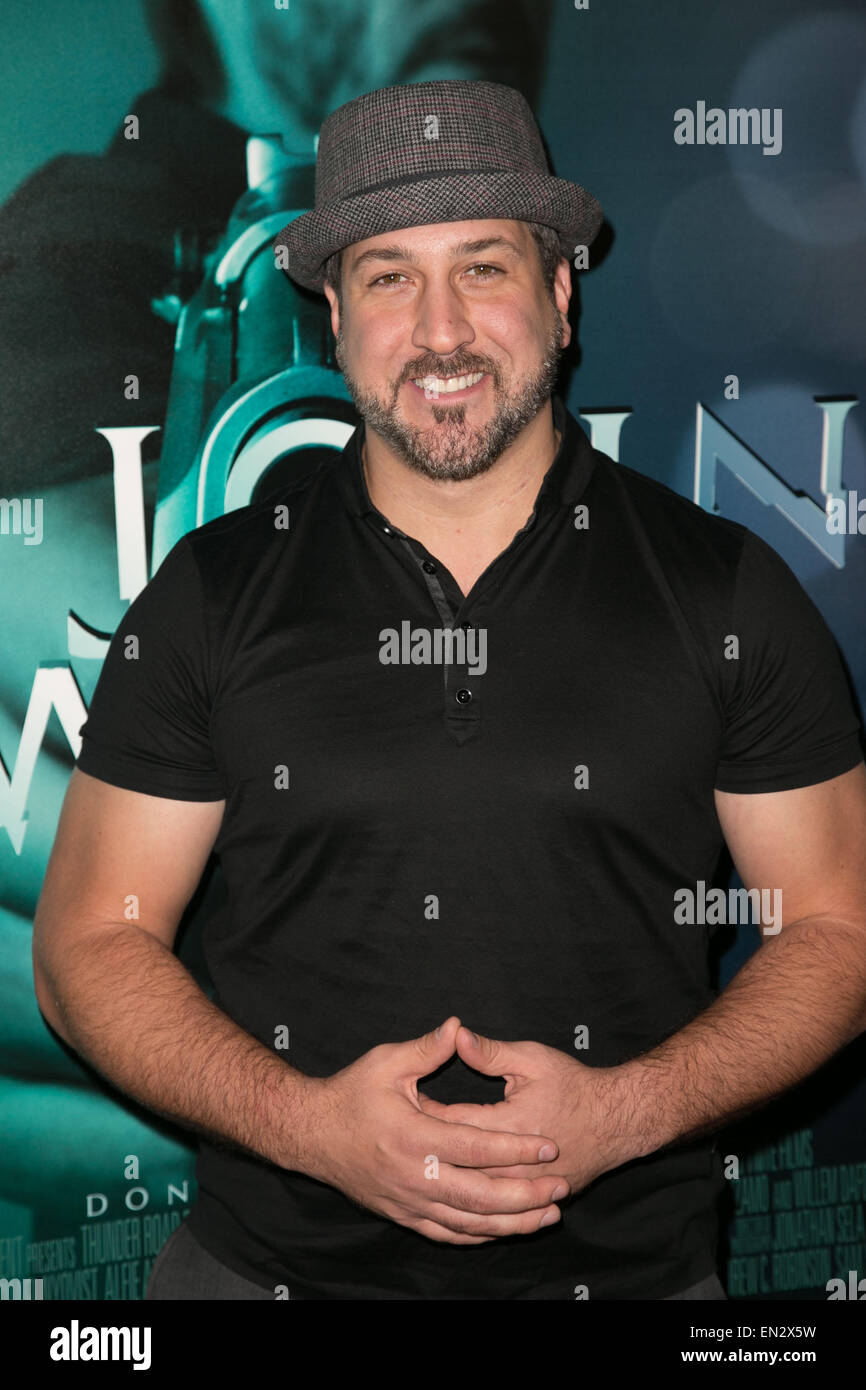Los Angeles special screening of 'John Wick' at ArcLight Hollywood Featuring: Joey Fatone Where ...