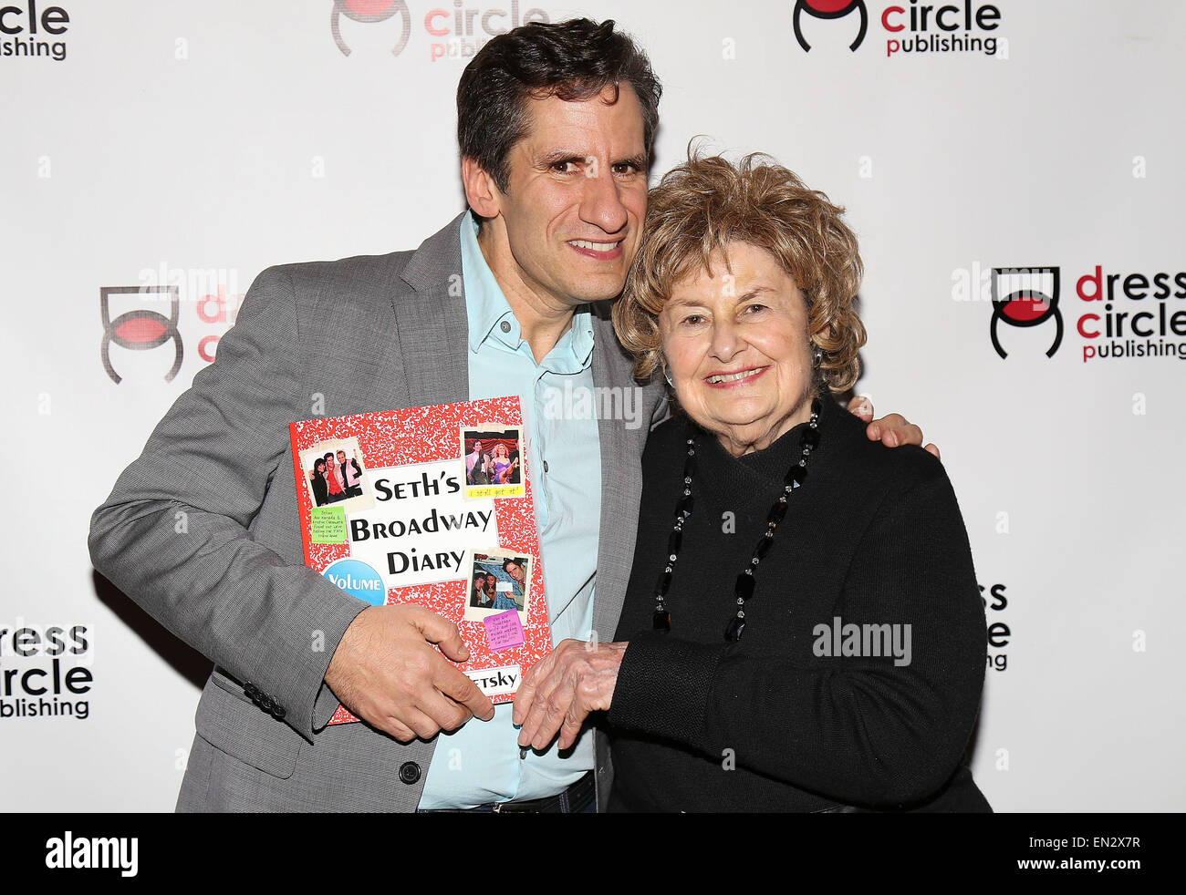 The book launch for Seth's Broadway Diary by Seth Rudetsky, held at Don ...