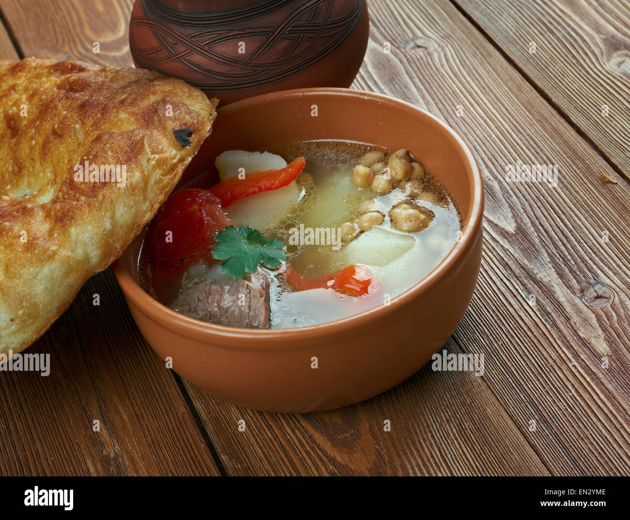 Piti - soup in cuisines of Caucasus and Central Asia.made with mutton ...