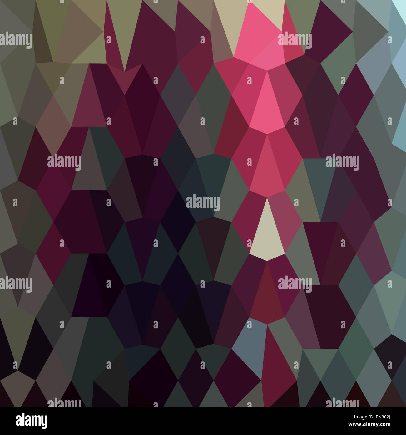 Low polygon style illustration of a burgundy abstract background Stock ...