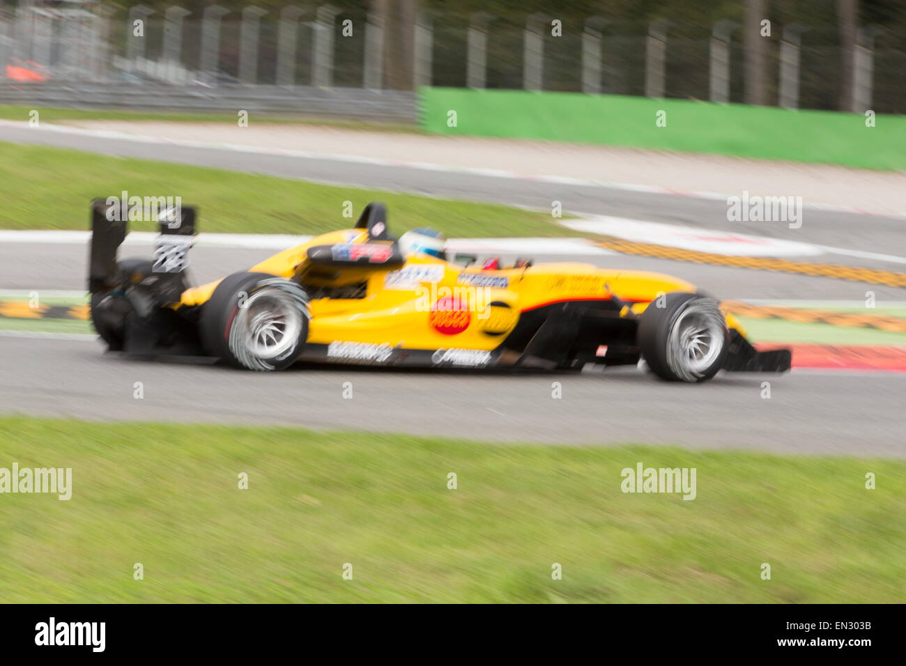 Monza, Italy - October 25, 2014: F3 Dallara 308 of Tomcat Racing Team ...