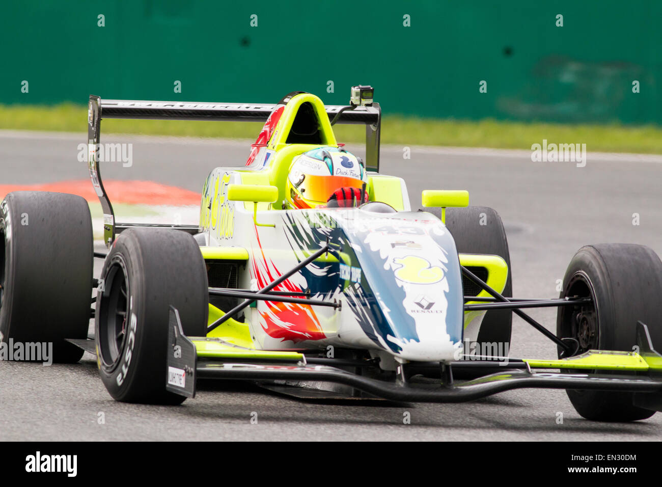 Monza, Italy - October 25, 2014: F. RENAULT 2.0 of Tomcat Racing Team ...