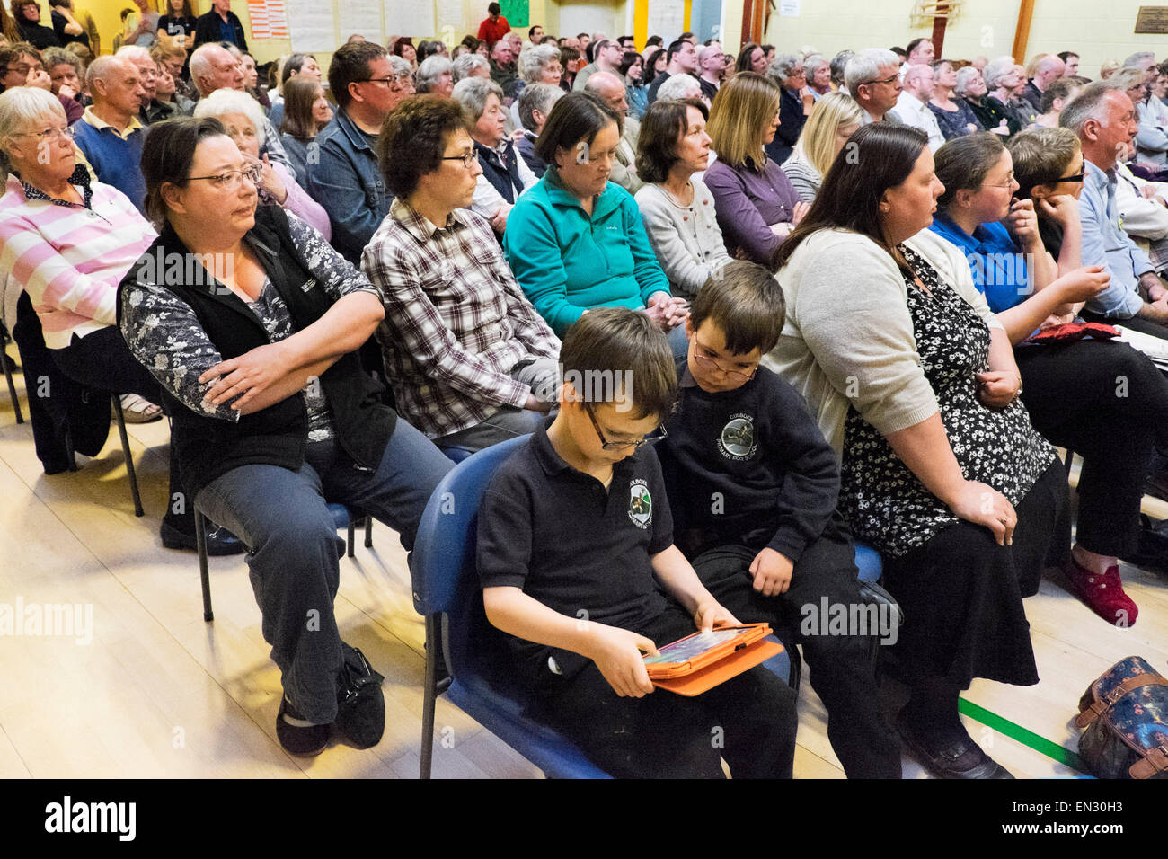 General Election 2015 Hustings in Strathpeffer Stock Photo - Alamy