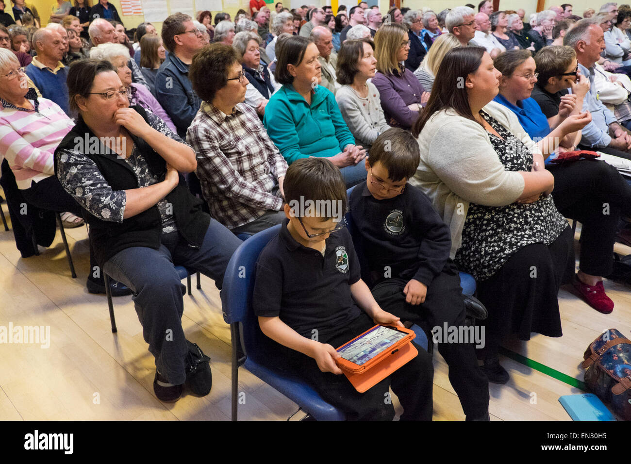 General Election 2015 Hustings in Strathpeffer Stock Photo - Alamy