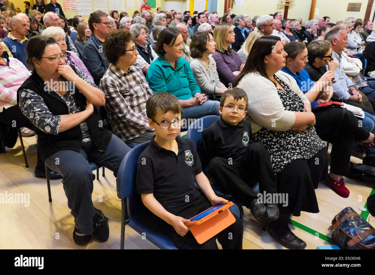 General Election 2015 Hustings in Strathpeffer Stock Photo - Alamy