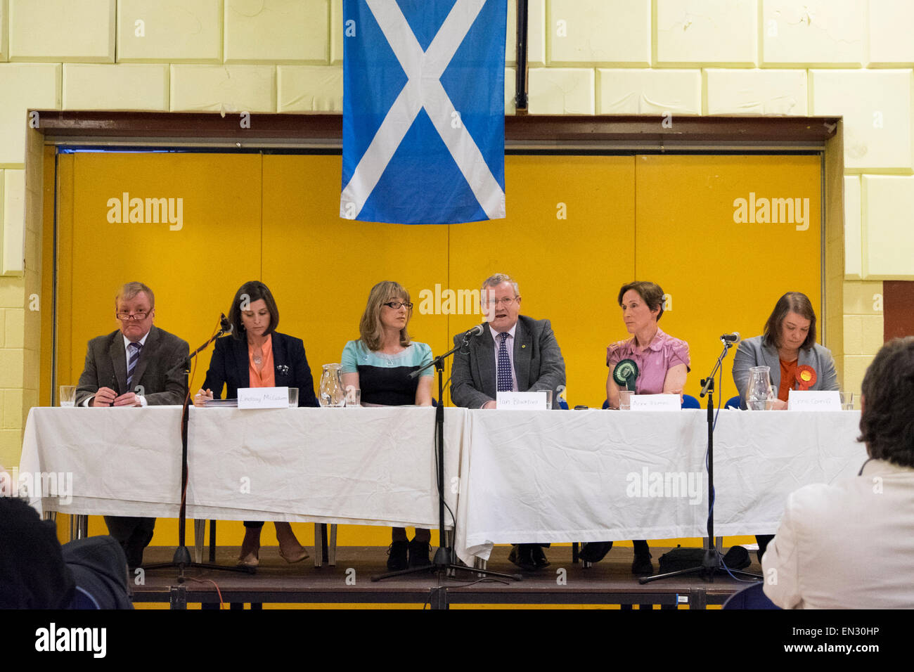 General Election 2015 Hustings in Strathpeffer Stock Photo - Alamy