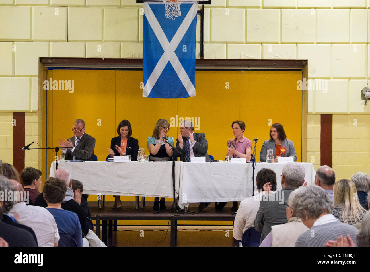 General Election 2015 Hustings in Strathpeffer Stock Photo - Alamy
