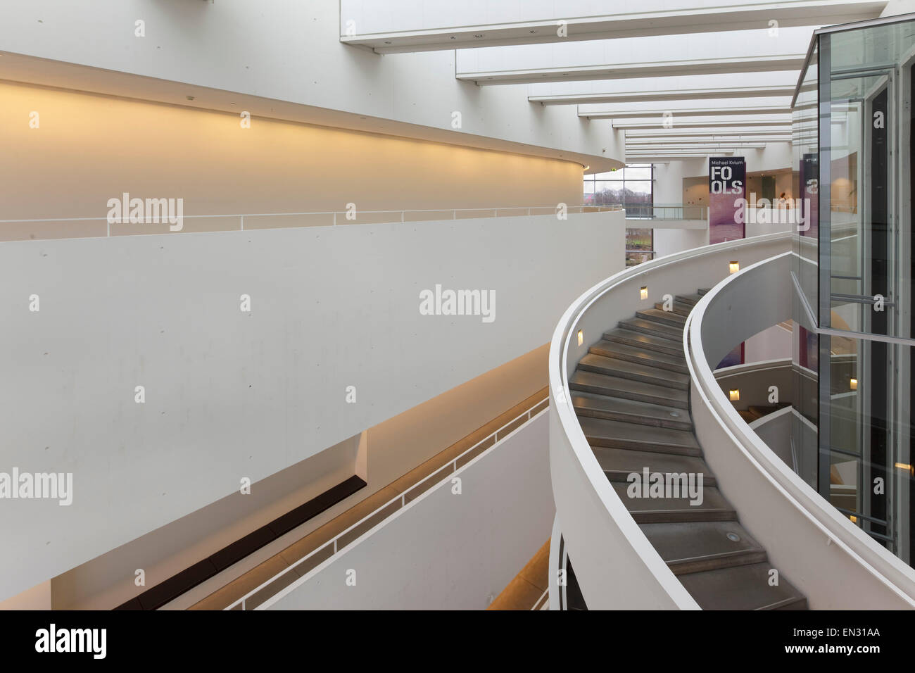 Detail of top floor of atrium hi-res stock photography and images - Alamy