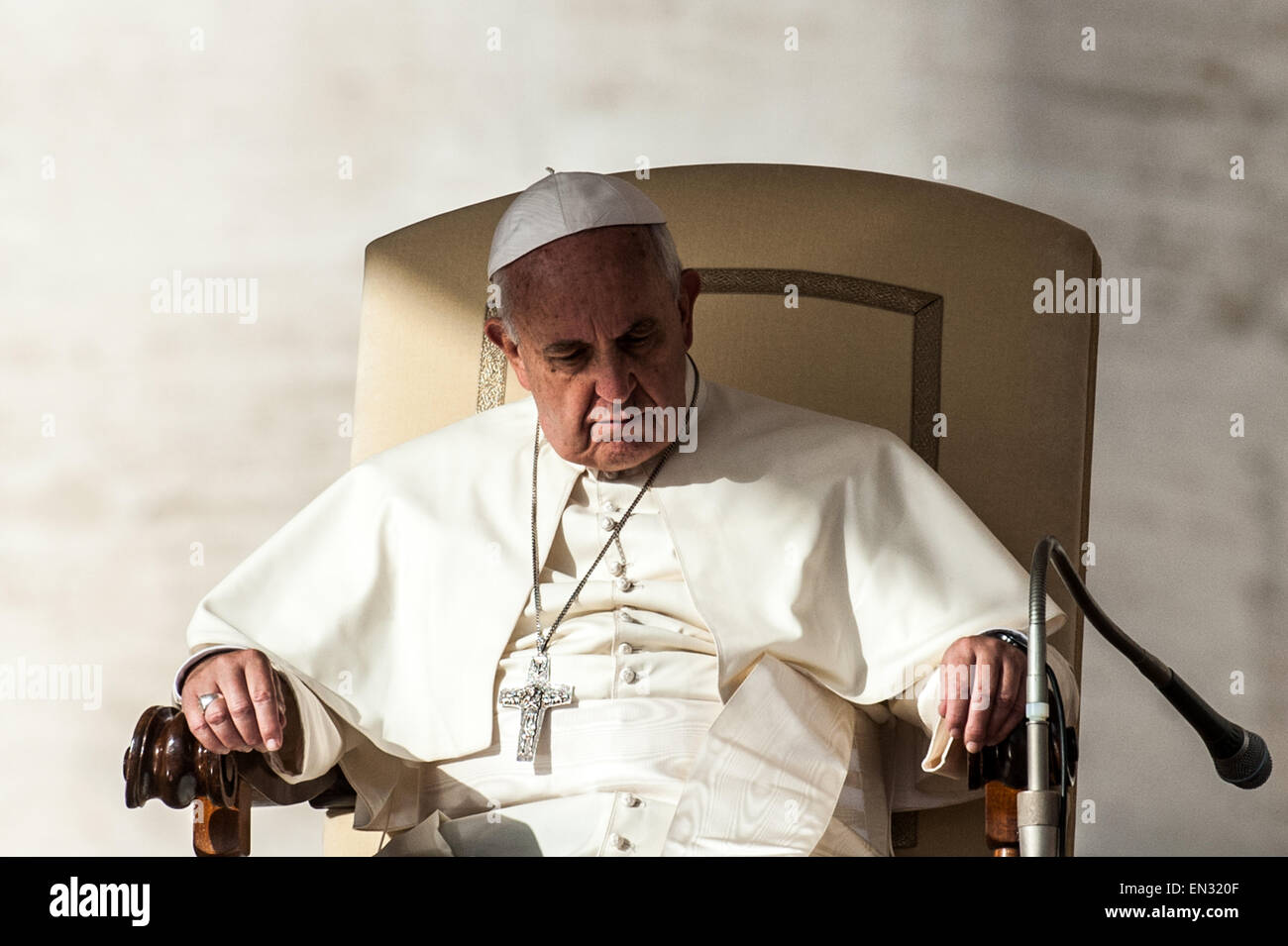 A Papal Audience with Pope Francis held in St. Peter's Square Featuring ...