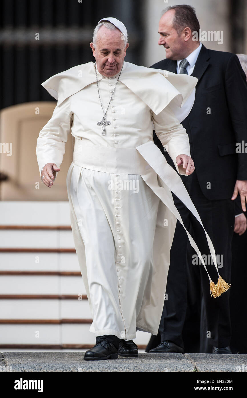 A Papal Audience with Pope Francis held in St. Peter's Square Featuring ...