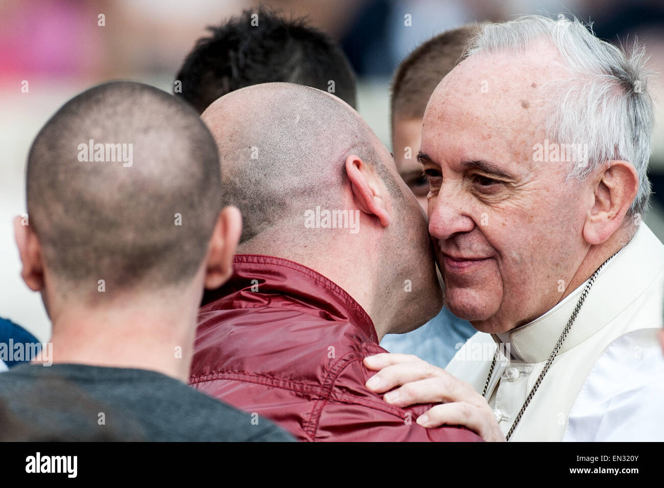 A Papal Audience with Pope Francis held in St. Peter's Square Featuring ...