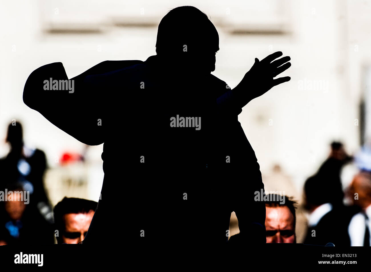 A Papal Audience with Pope Francis held in St. Peter's Square Featuring ...