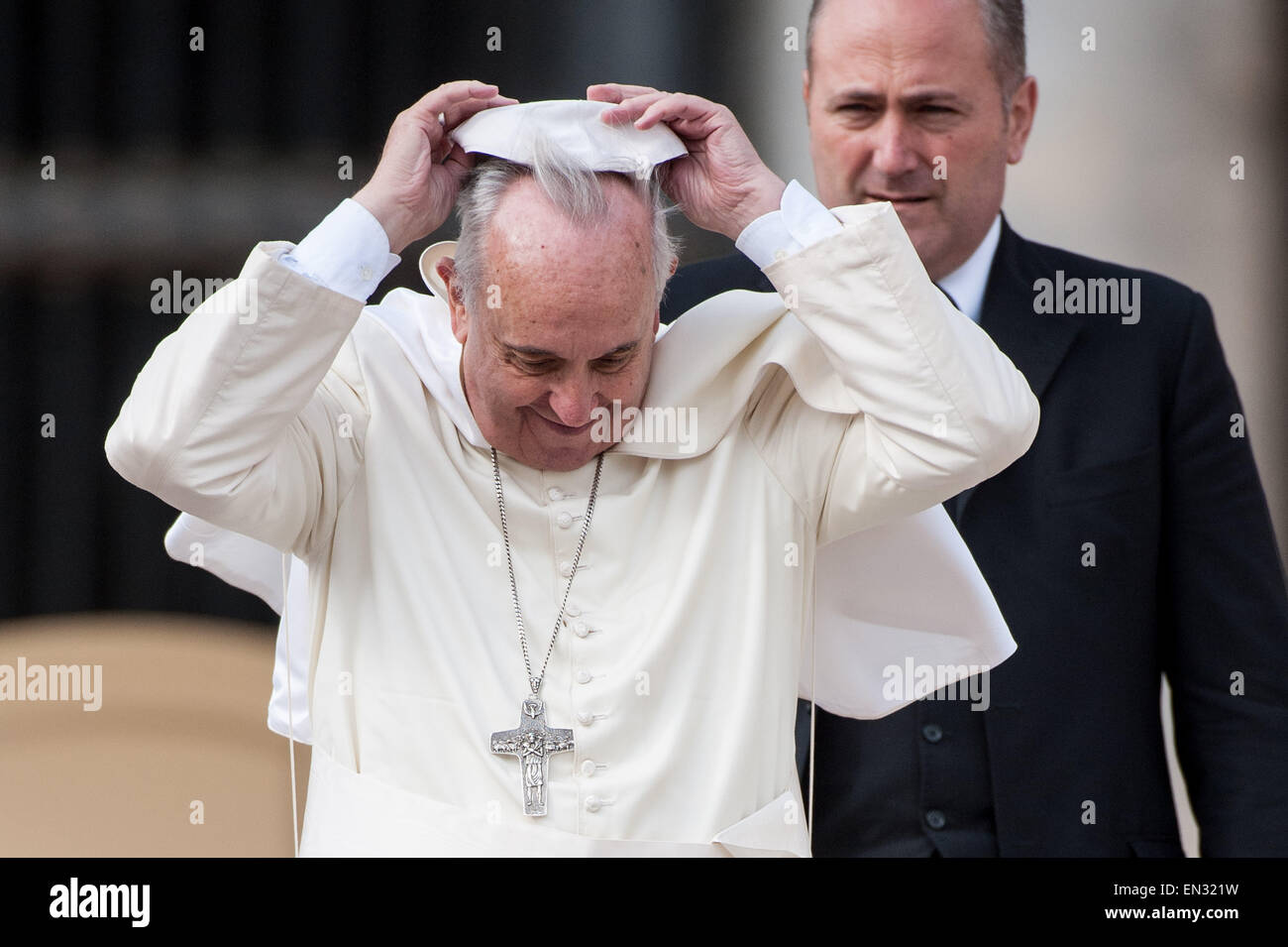 A Papal Audience with Pope Francis held in St. Peter's Square Featuring ...