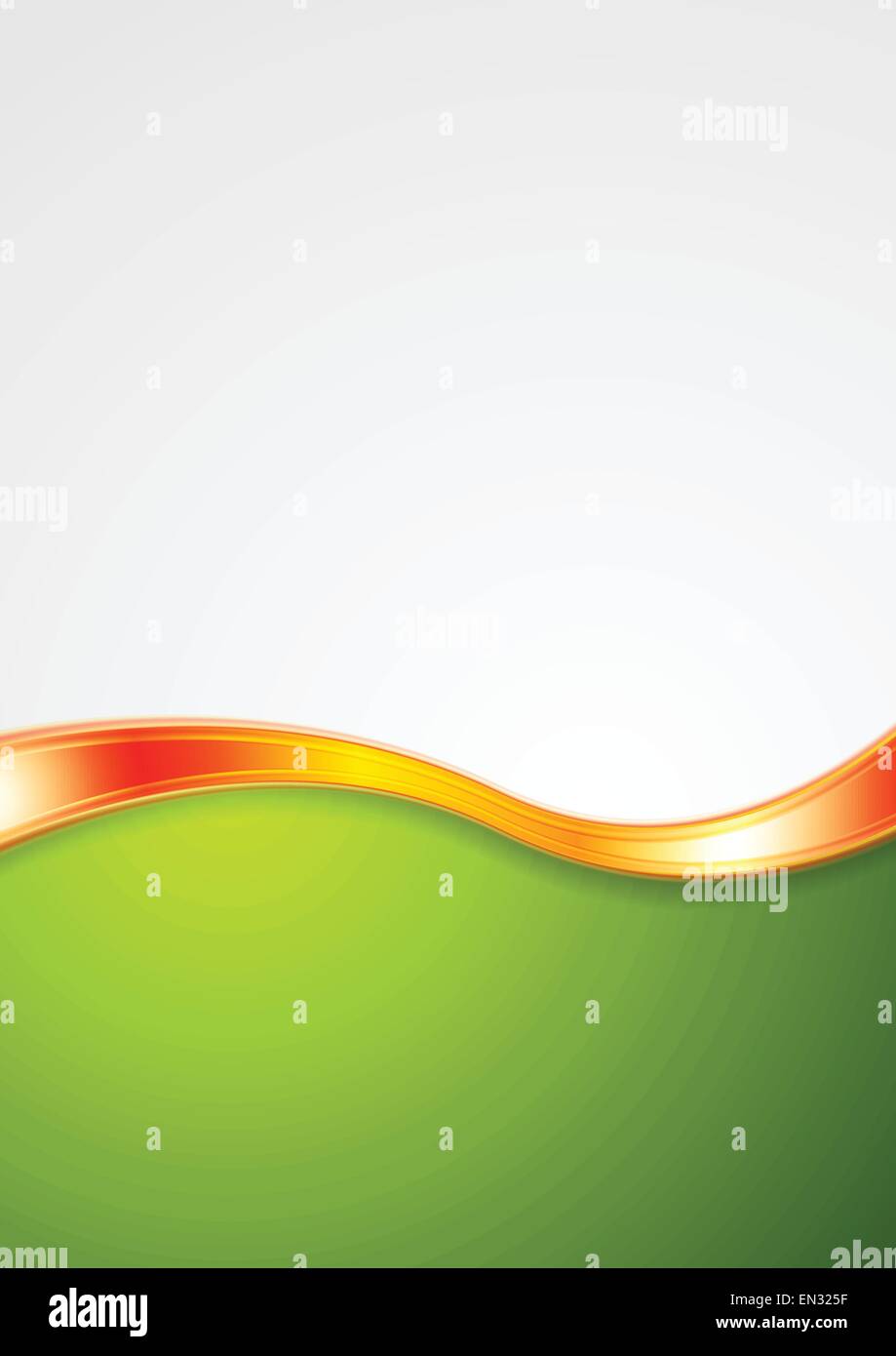 Abstract smooth bright wave background. Vector design Stock Vector ...