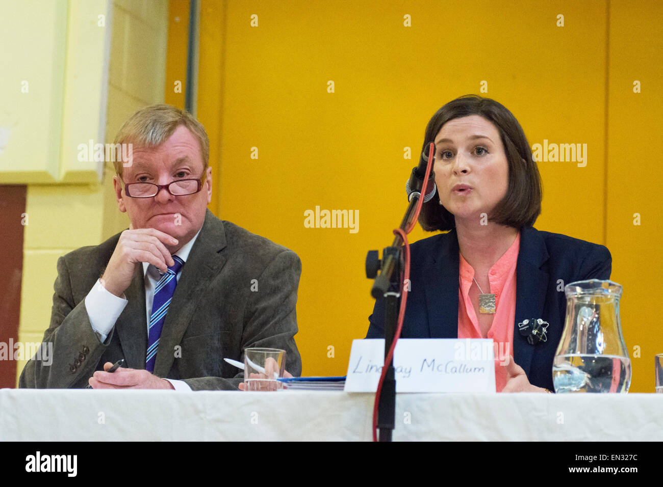 General Election 2015 Hustings in Strathpeffer Stock Photo - Alamy