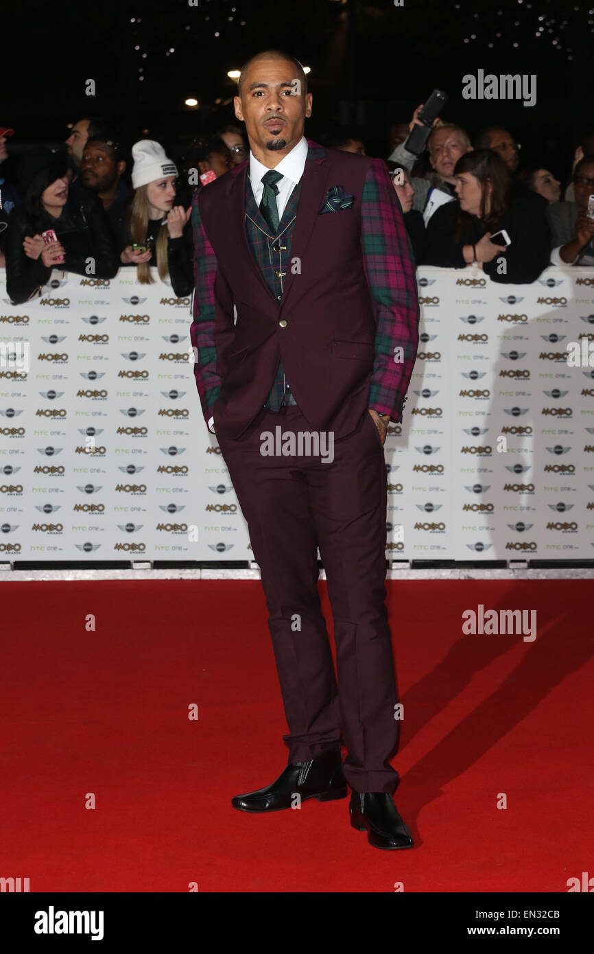The MOBO Awards 2014 held at Wembley arena - Arrivals Featuring: MC ...