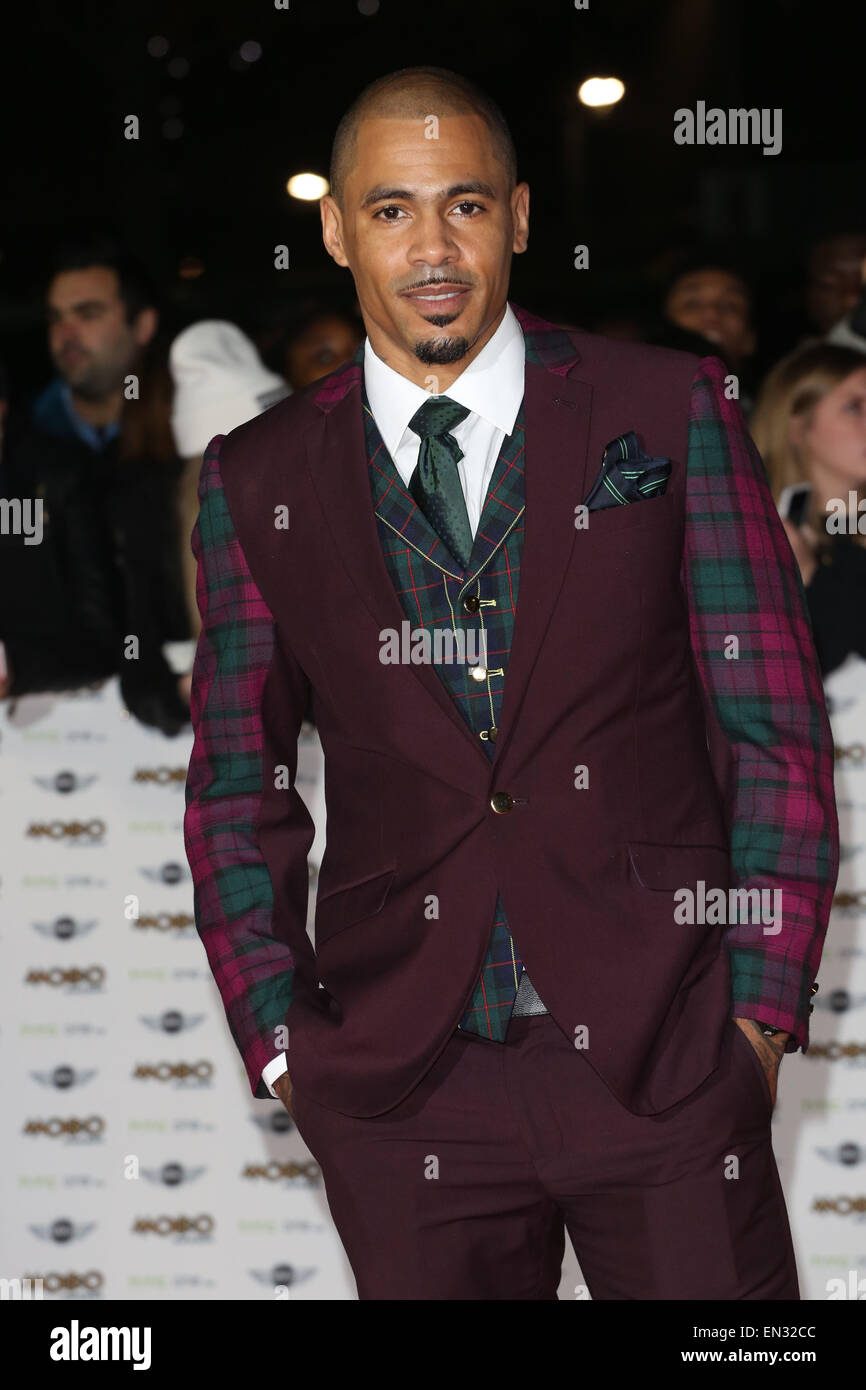 The MOBO Awards 2014 held at Wembley arena - Arrivals Featuring: MC ...