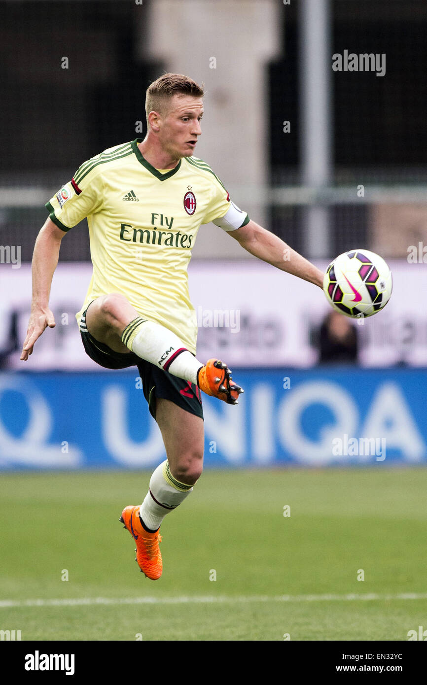 Udine, Italy. 25th Apr, 2015. Ignazio Abate (Milan) Football/Soccer ...