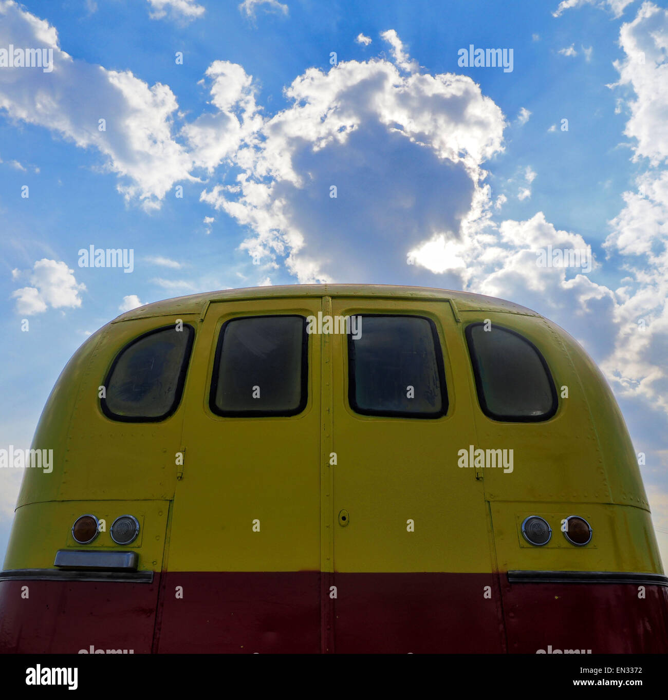 Distinctive yellow vehicle hi-res stock photography and images - Alamy