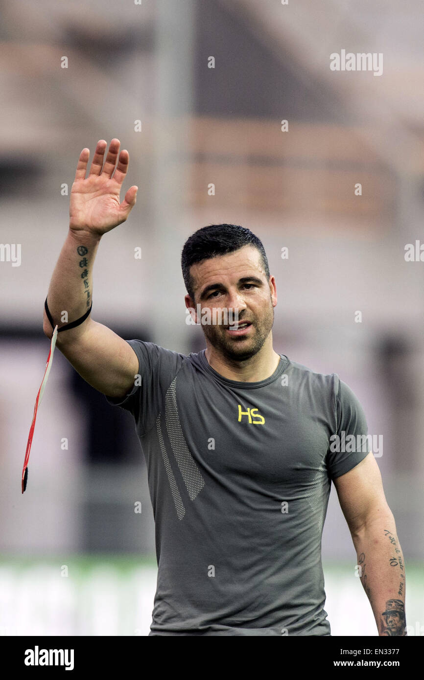 Udine, Italy. 25th Apr, 2015. Antonio Di Natale (Udinese) Football ...