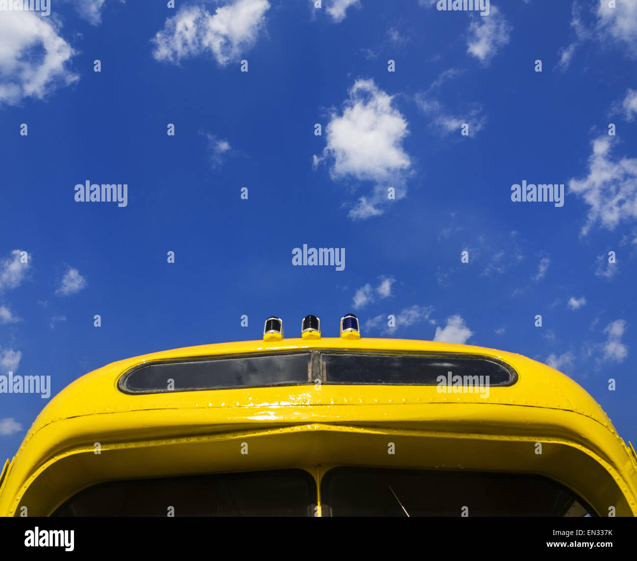 Distinctive yellow vehicle hi-res stock photography and images - Alamy