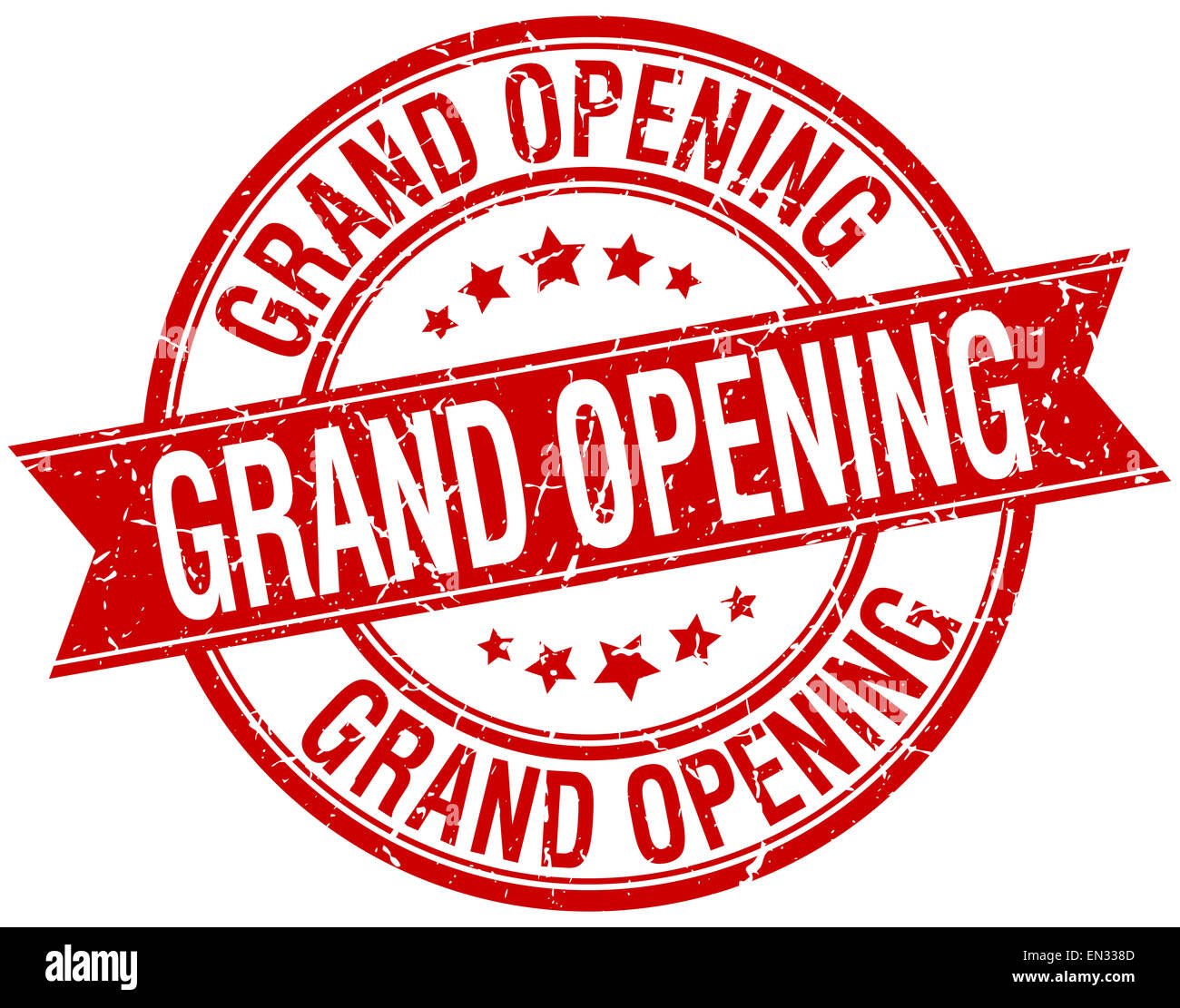 Grand opening stamp label hi-res stock photography and images - Alamy