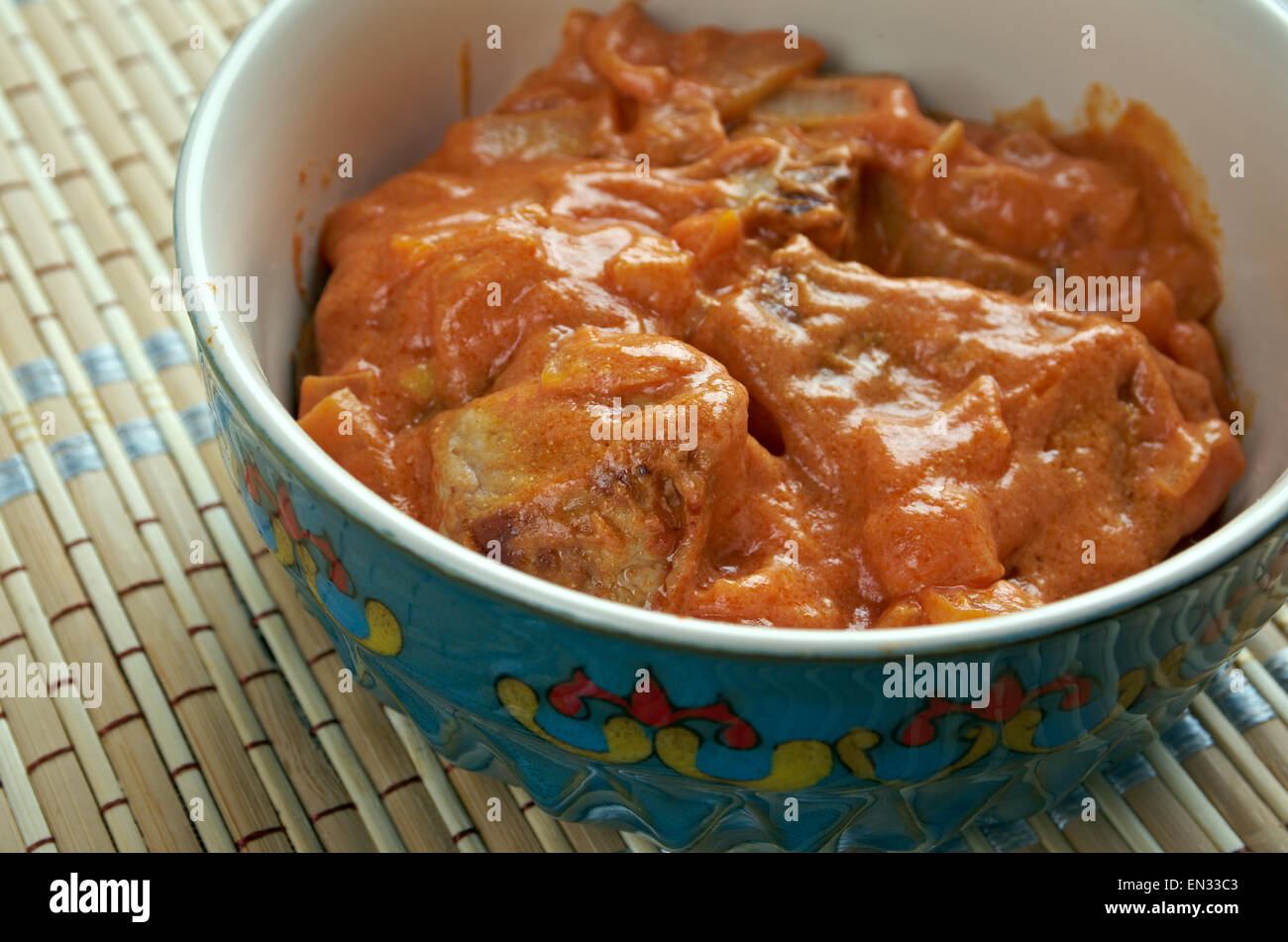 Lamb Rogan Josh - lamb dish of Persian origin, which is one of the ...