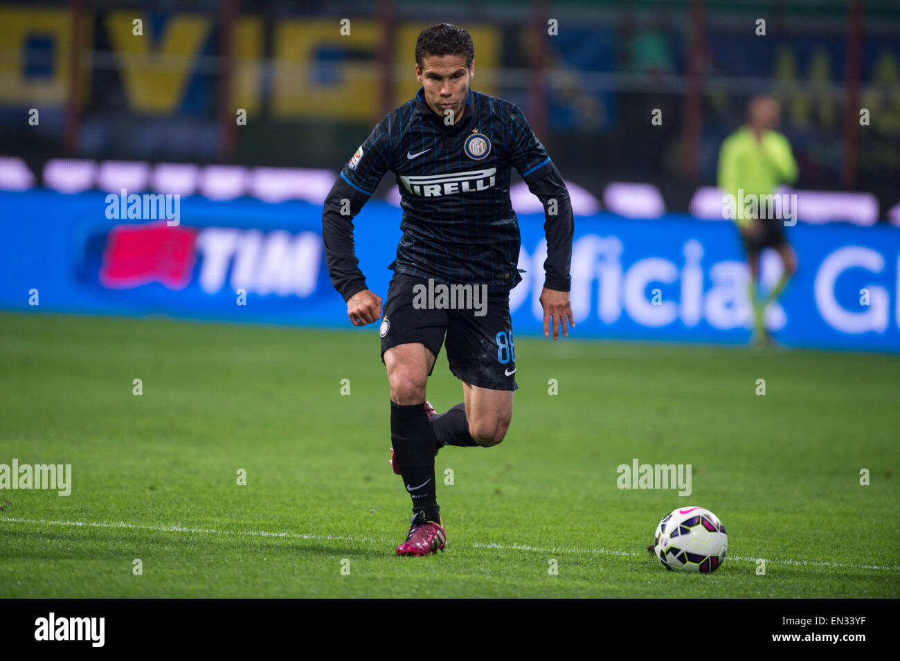 Milan, Italy. 25th Apr, 2015. Hernanes (Inter) Football/Soccer ...